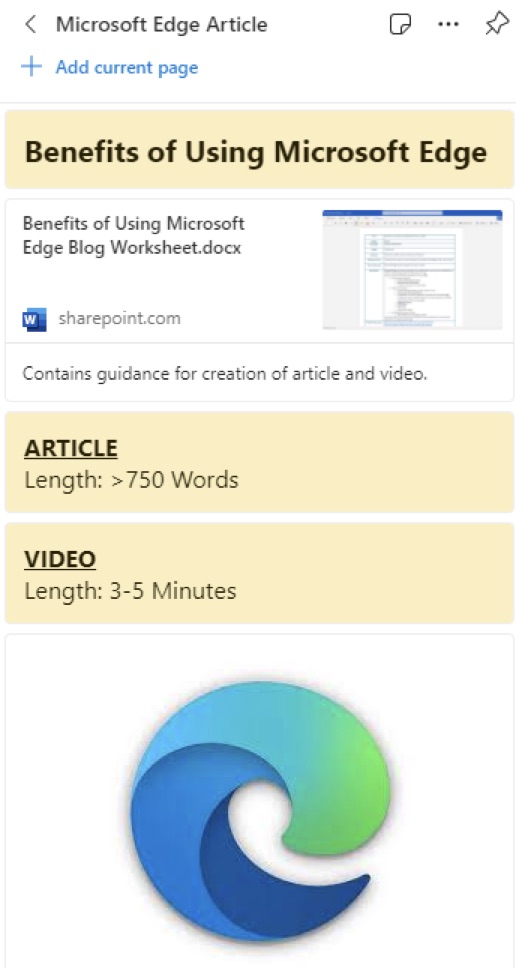 Best Microsoft Edge Productivity Features - Kite Technology Blog