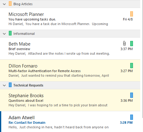 6 Microsoft Outlook Features for a More Organized Inbox - Kite Technology